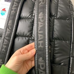 Pajar | Bags | Pajar Black Quilted Puffer Backpack | Poshmark